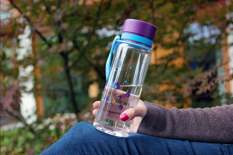 Equa láhev Purple leaves 400ml