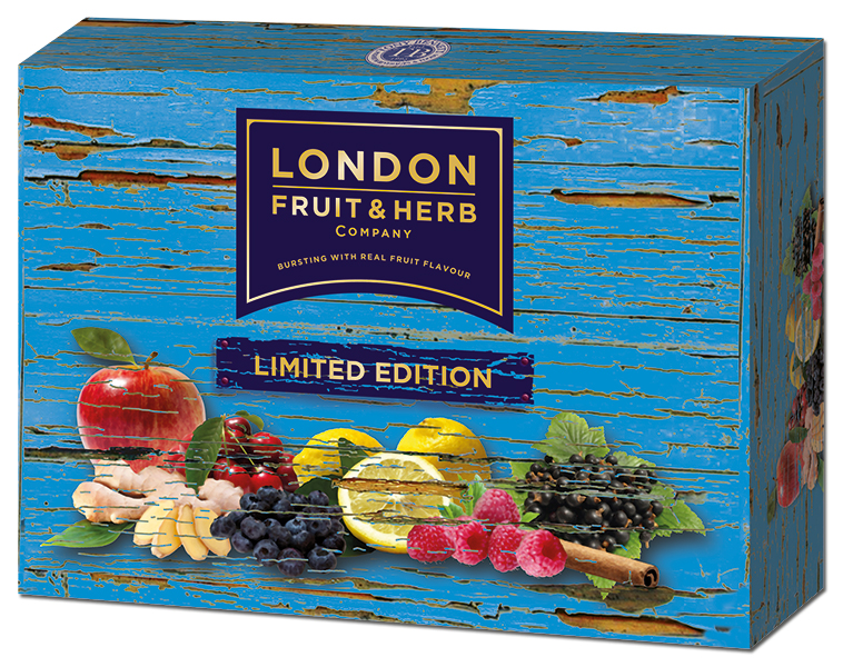 London Fruit & Herb sada ovocných čajů modrá 30x2g